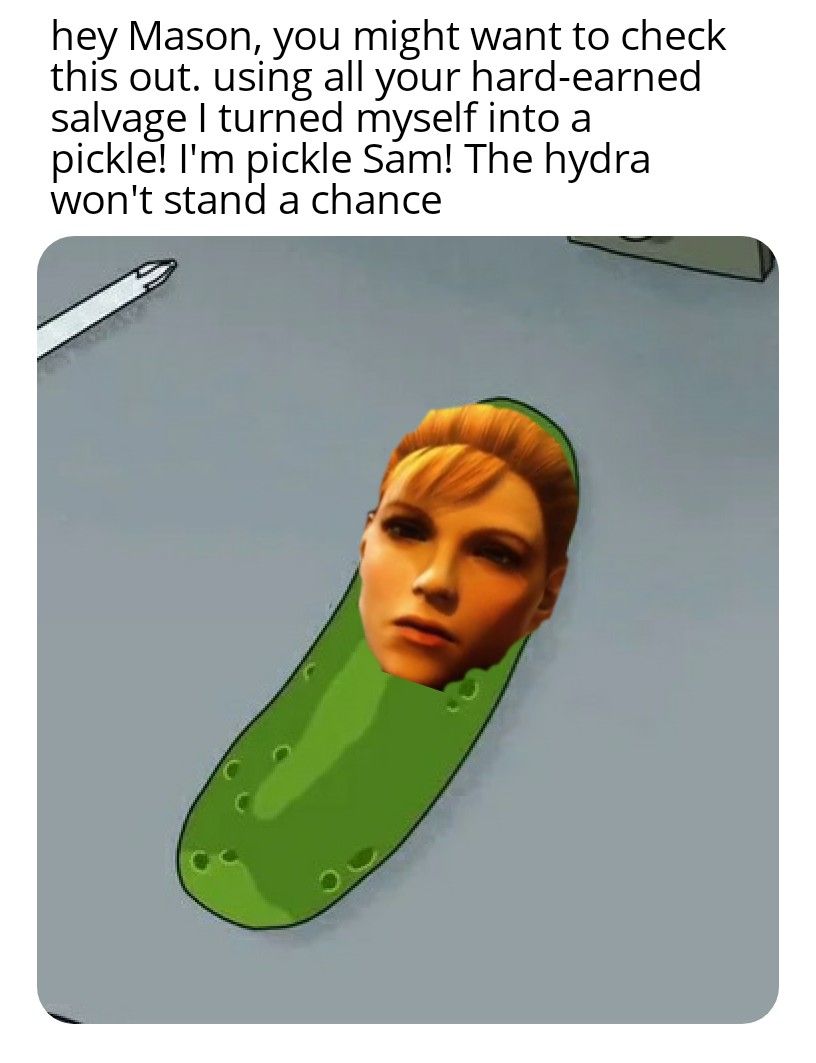 I'M PICKLE SAM! | Scrolller