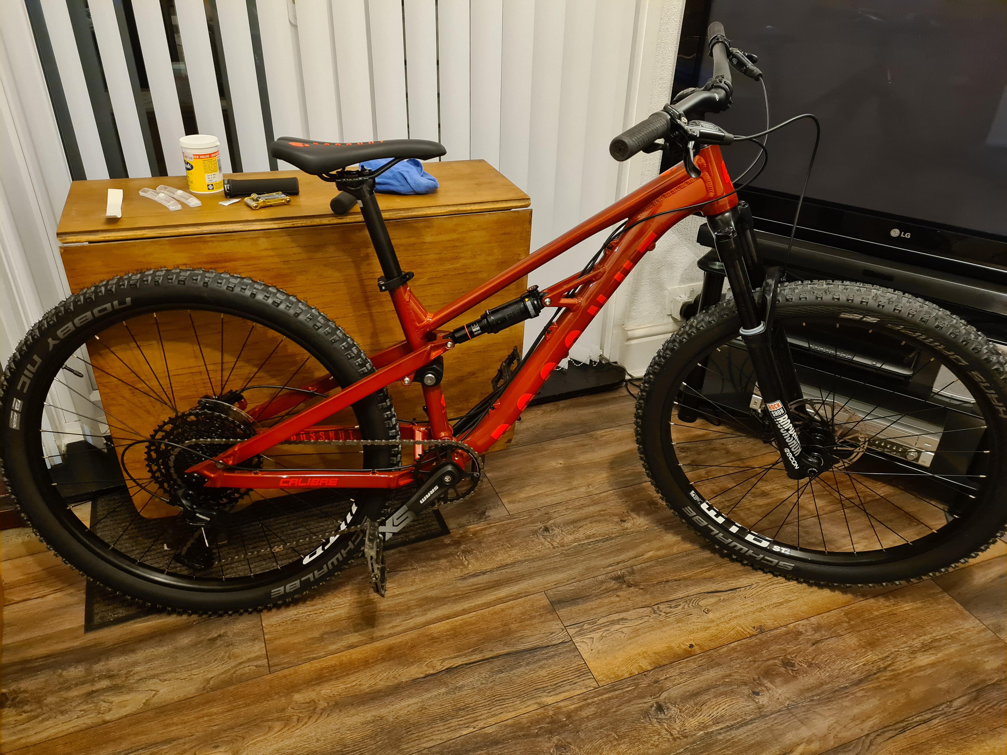 I'm sorry if I shouldn't post this but was dying to show off my new bike. Calibre Bossnut! After ...