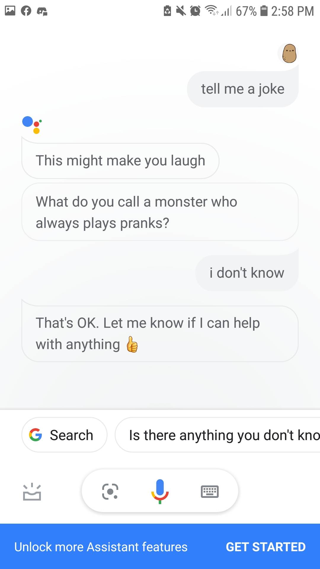 I'm still waiting for the punch line. | Scrolller