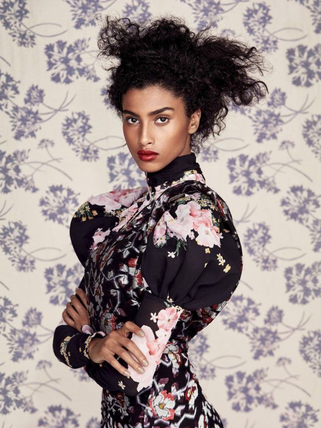 Imaan Hammam photographed by Patrick DeMarchelier for Vogue China Apr.2017 | Scrolller