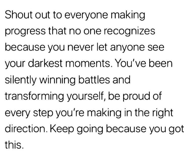 [Image] Be proud of yourself | Scrolller