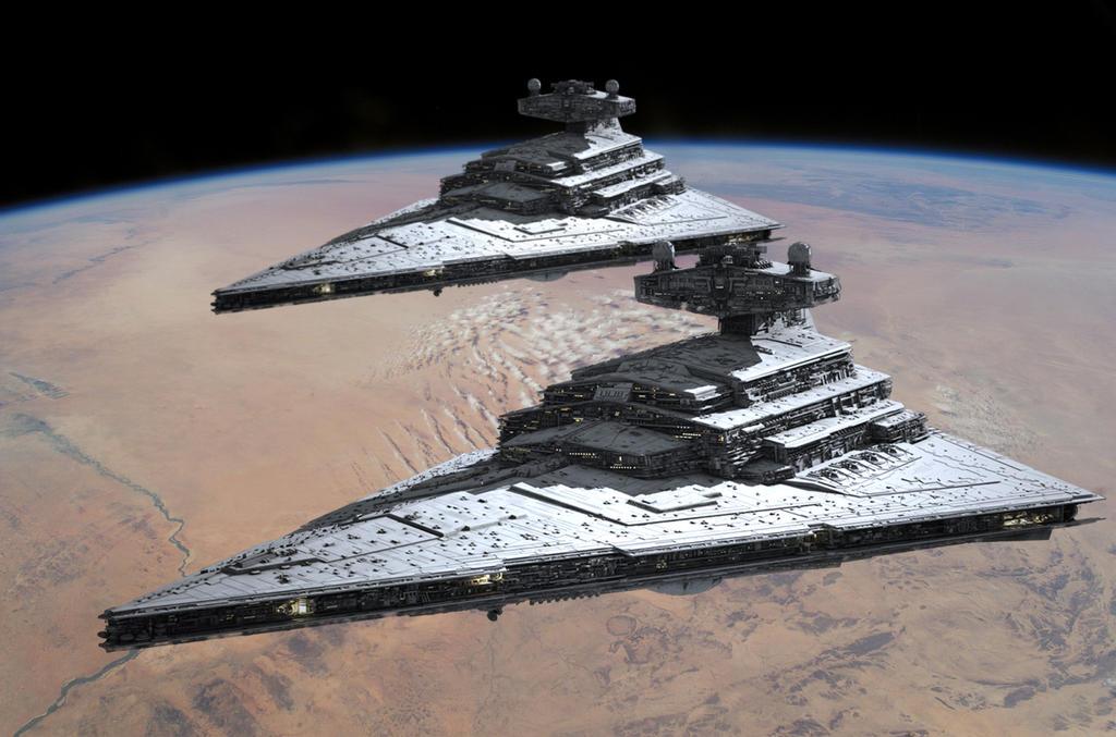 Imperial Star Destroyer - "Waiting for the Escape" | Artist: Belsavor | Scrolller