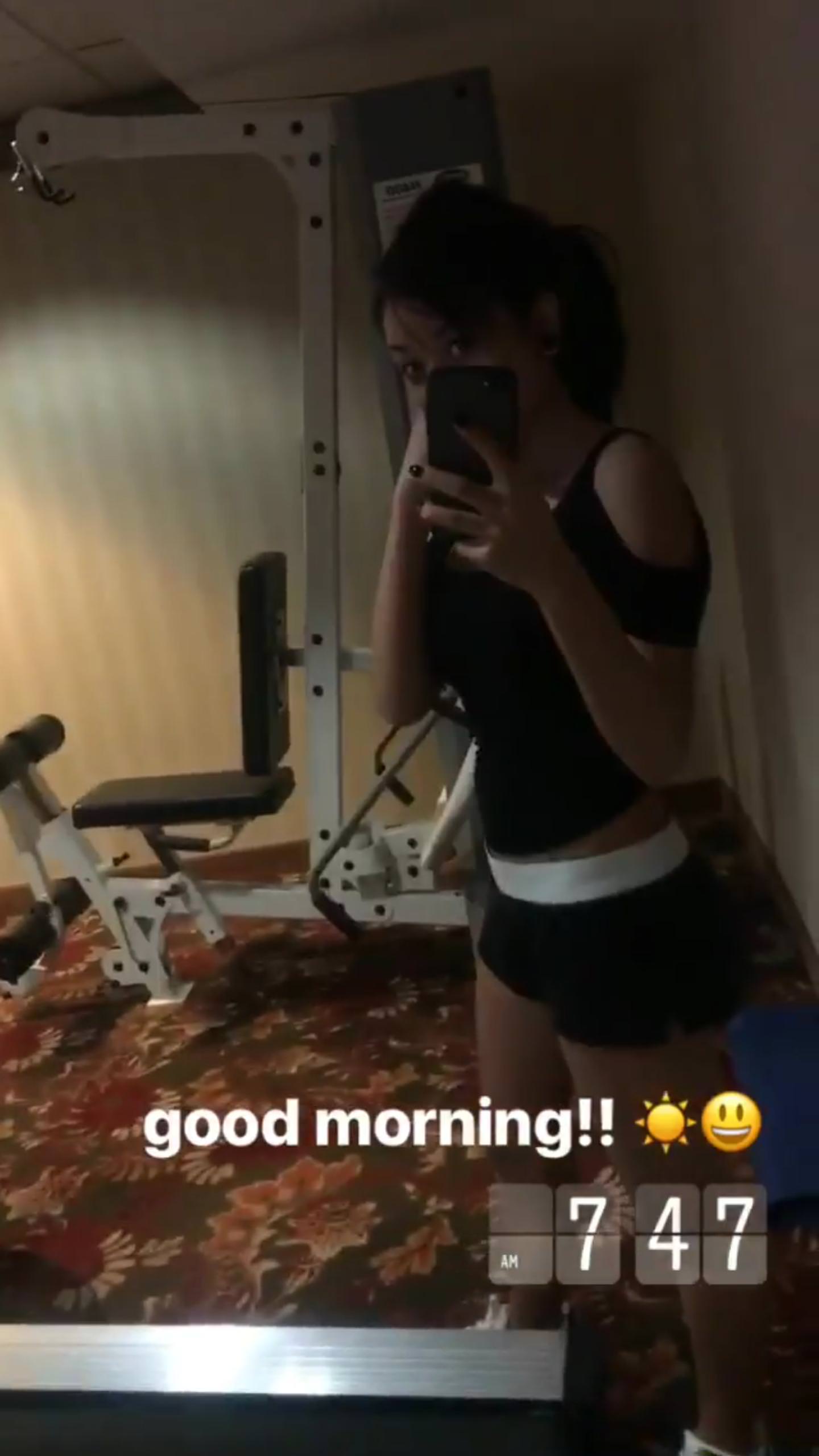 In her gym clothes | Scrolller