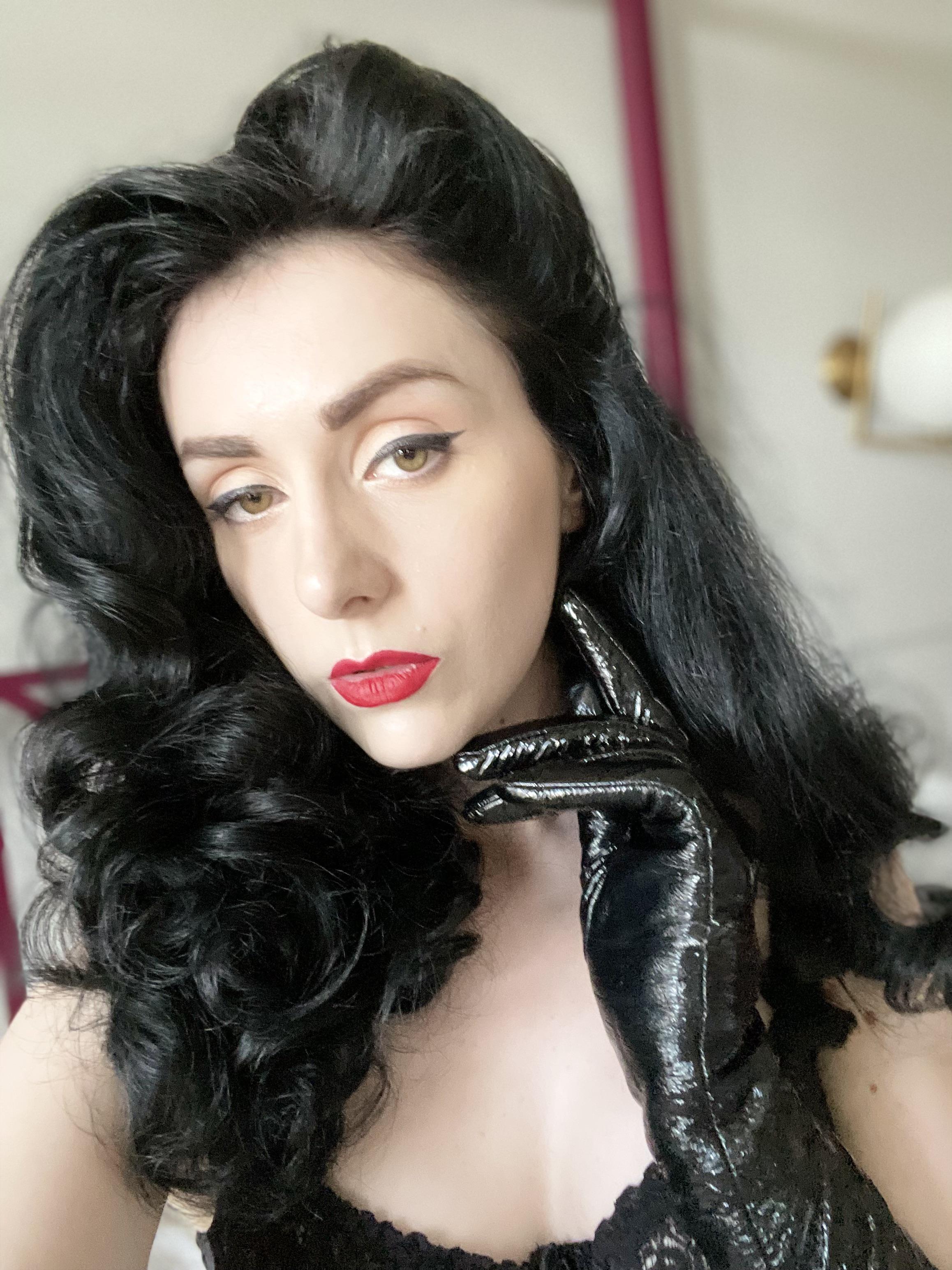 In leather gloves | Scrolller