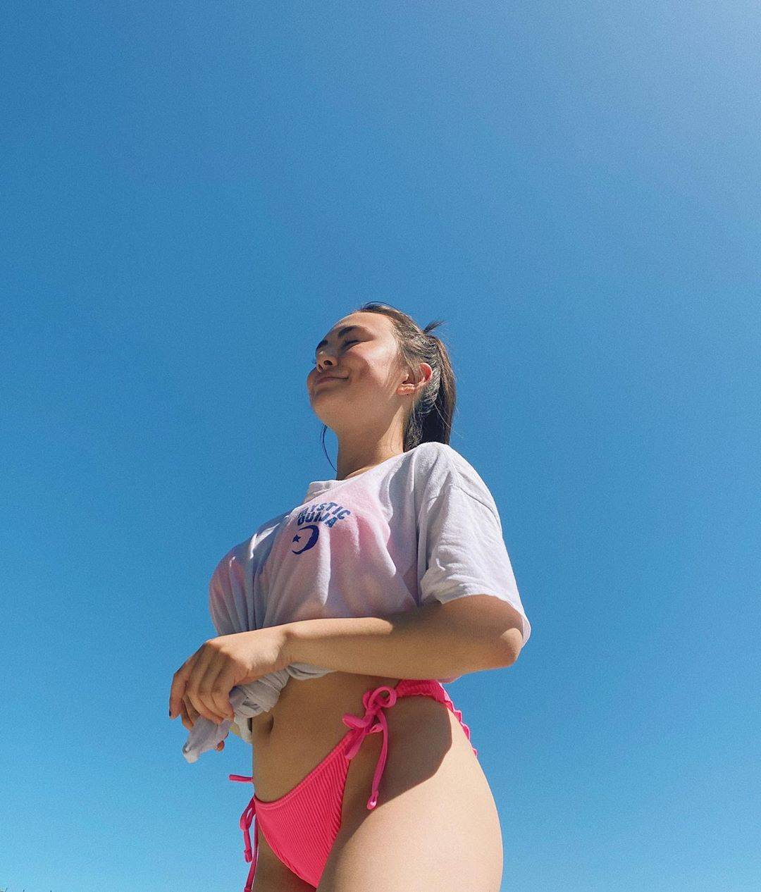 in the backyard with the bikini | Scrolller