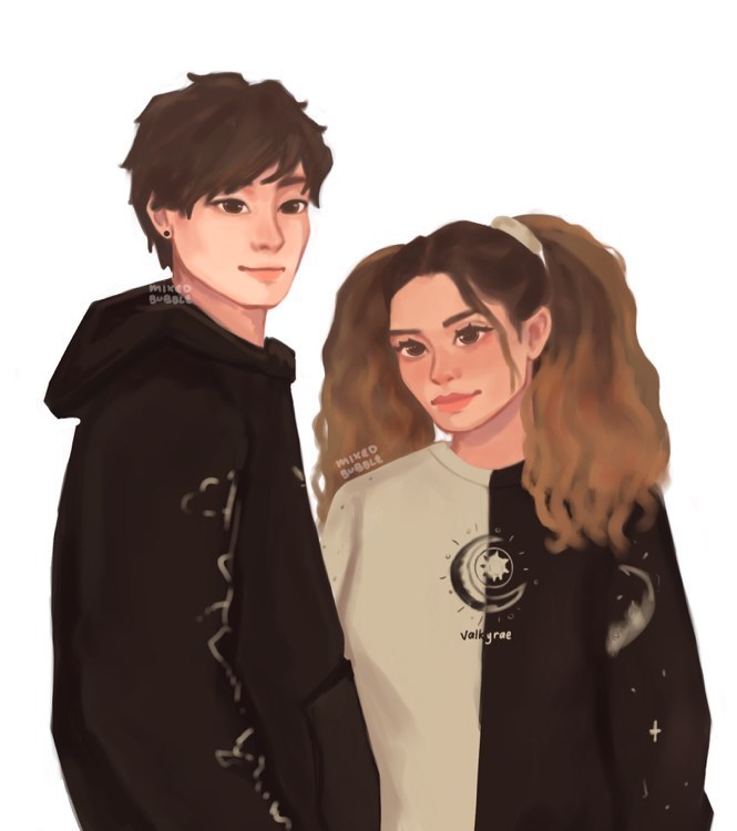 infernal twins with the merch !! | Scrolller