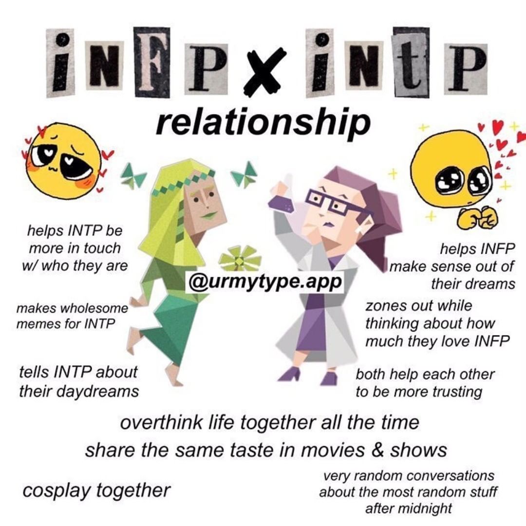 INFP x INTP relationship | Scrolller