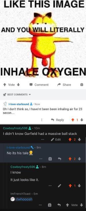 Inhale oxygen | Scrolller