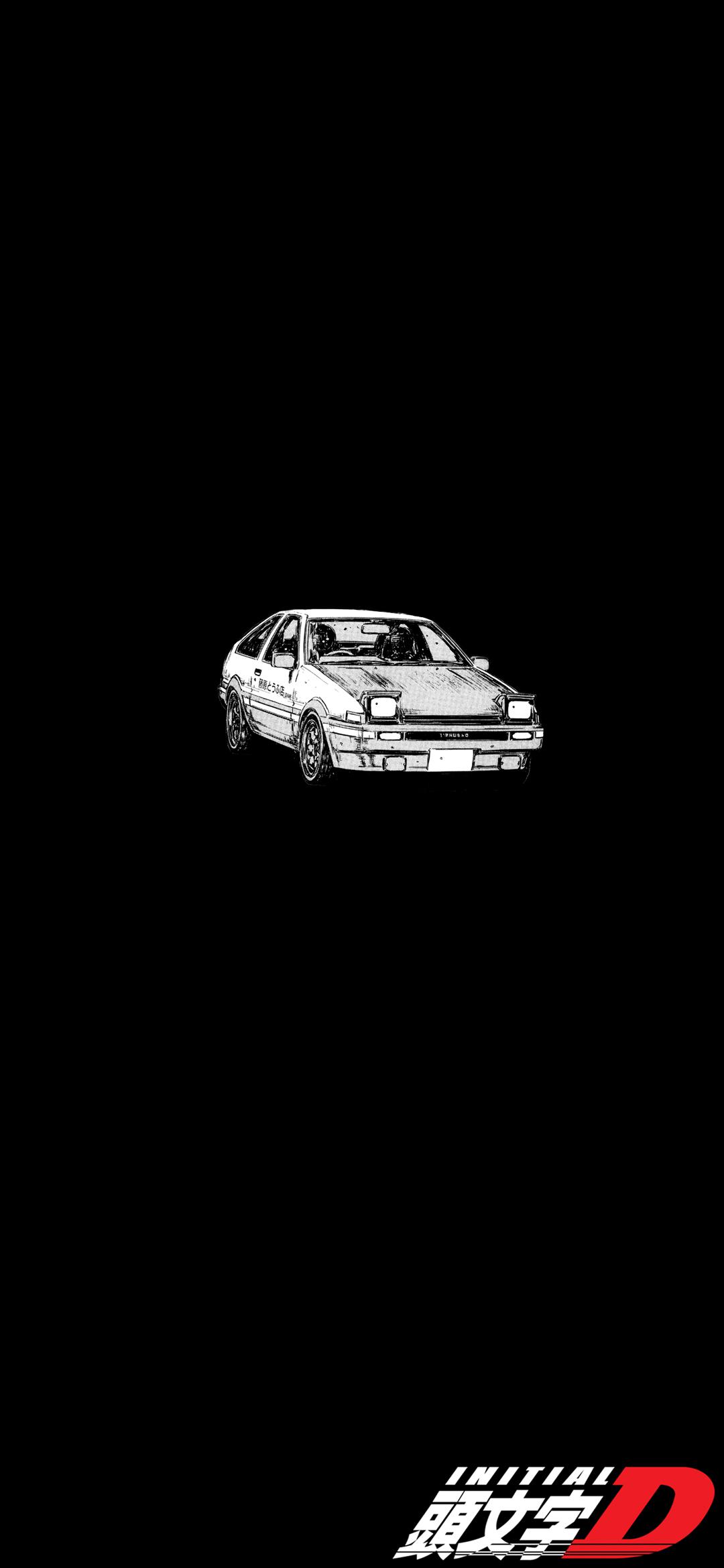 Initial D ae86 (2340x1080) | Scrolller