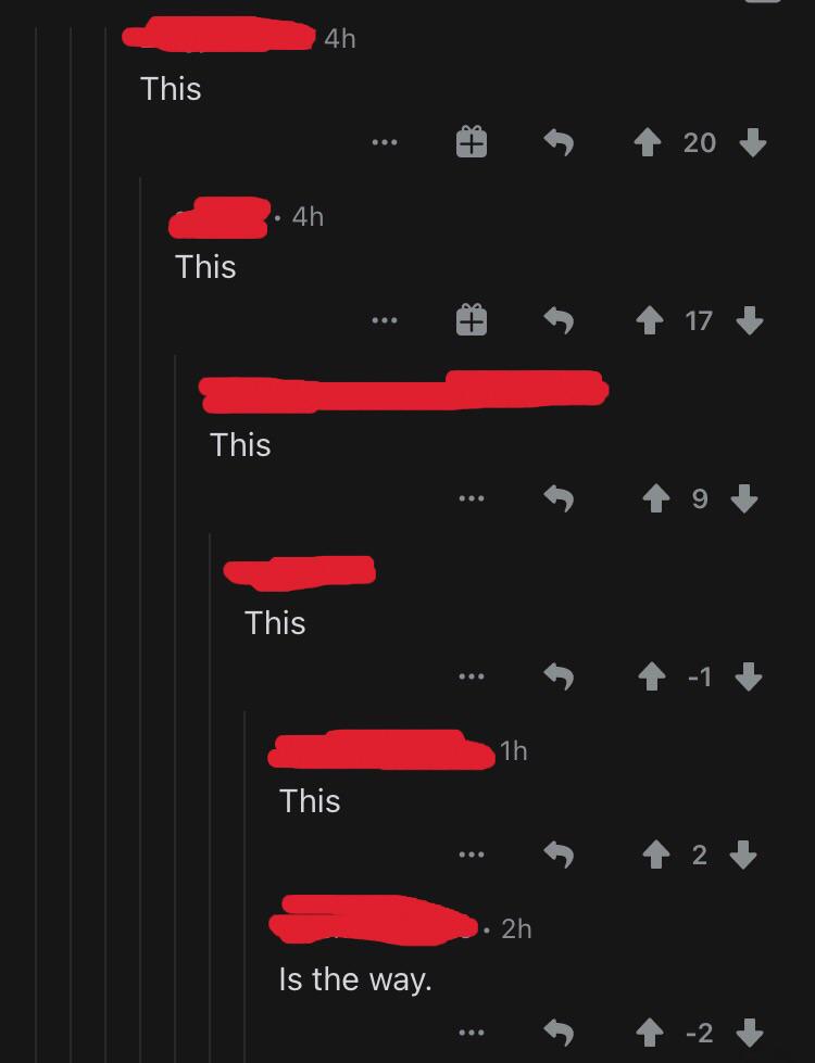 Insert funny mandalorian joke here | Scrolller