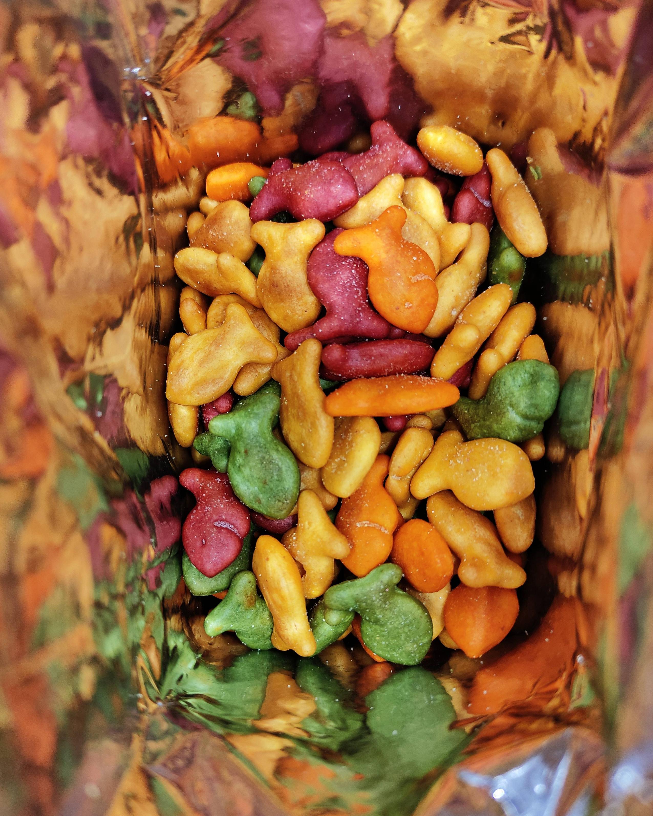 Inside the bag of Goldfish Crackers... POCOX3 | Scrolller