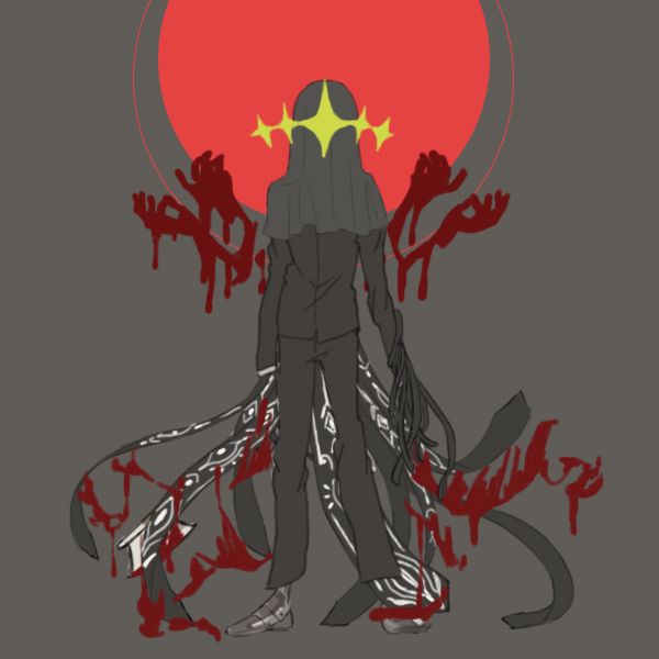 Inspired by u/InkyHydra and their post, here's is a Voidsona of my creation. One of the many ...