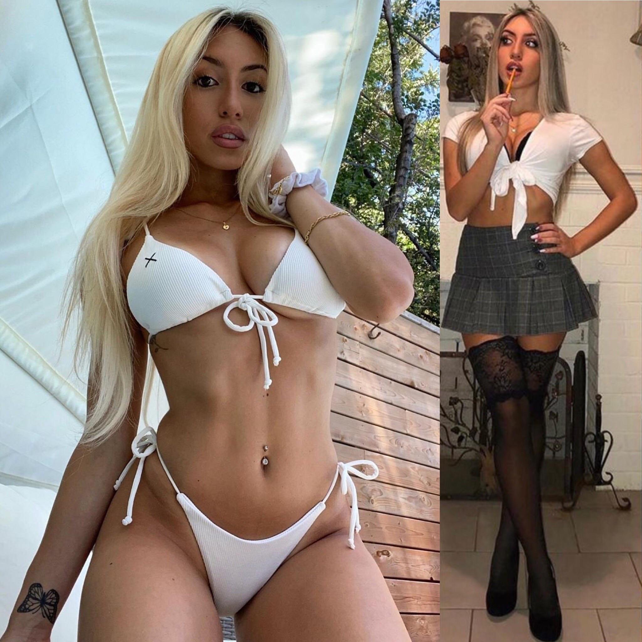 Instagram model Eva Rende wants to be famous… Lets give her that treatment… | Scrolller