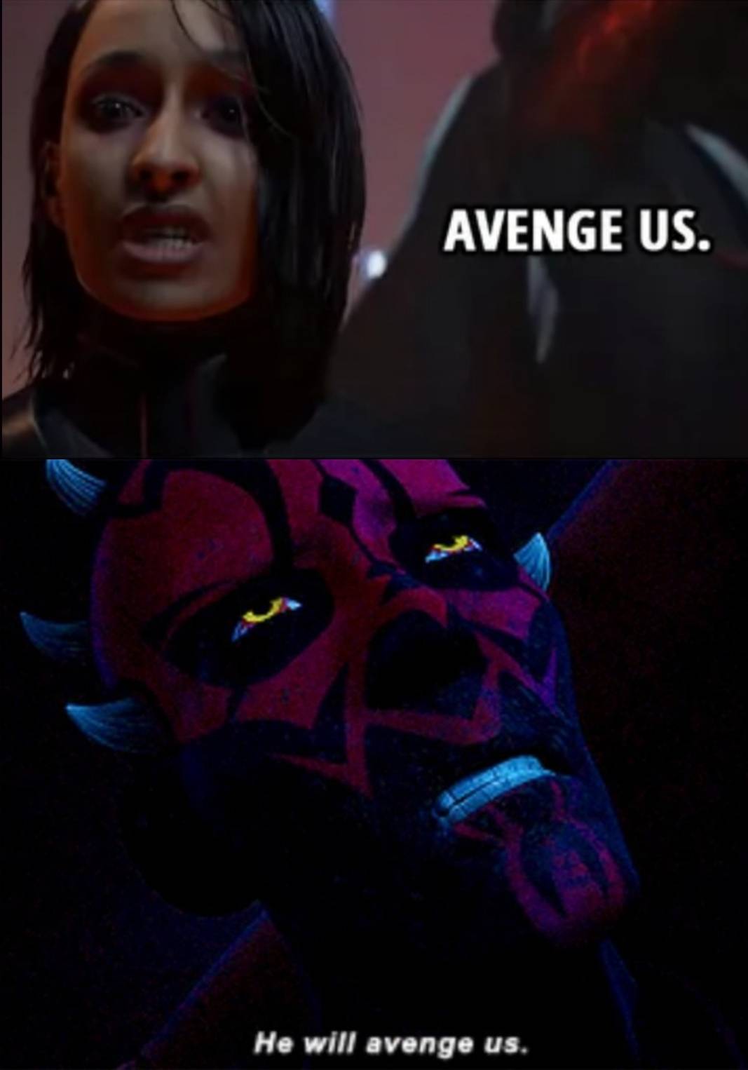 Interesting parallel between two pawns of the Sith | Scrolller