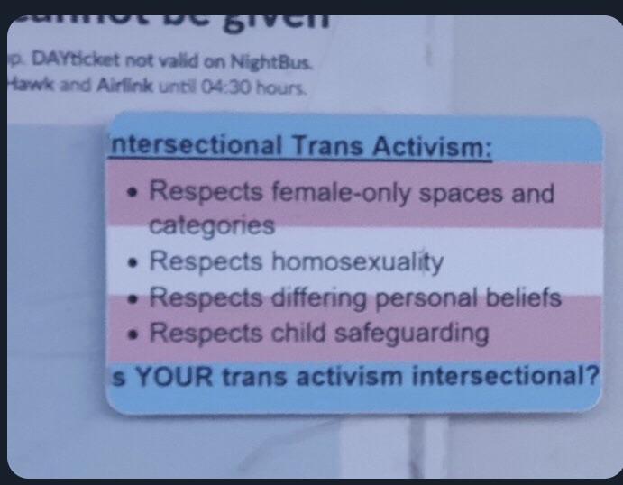 Intersectional Trans Activism respects the rights of all Supers! | Scrolller