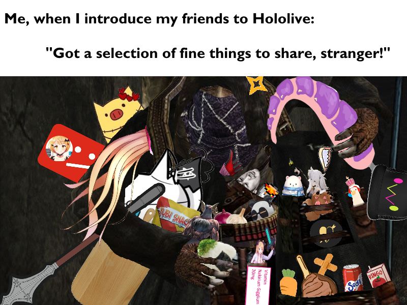 Introducing friends to Hololive: | Scrolller