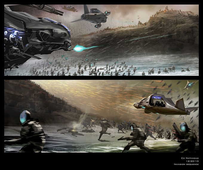 "Invasion sequence" [by Ed Natividad] | Scrolller