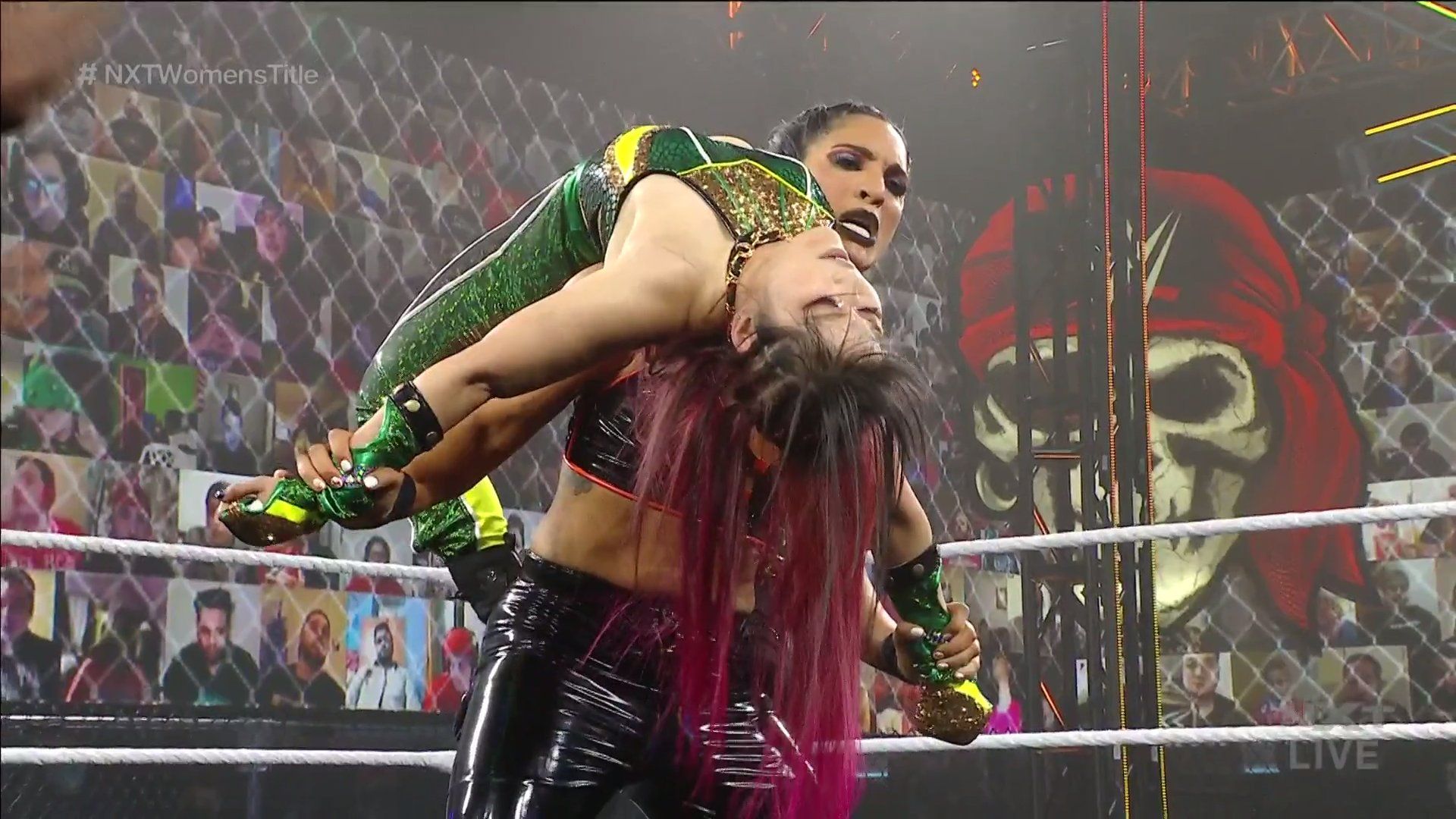 Io meets her superior. Raquel really dominated this match. | Scrolller