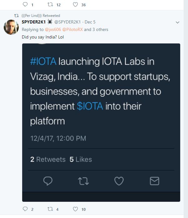 IOTA in India now! | Scrolller
