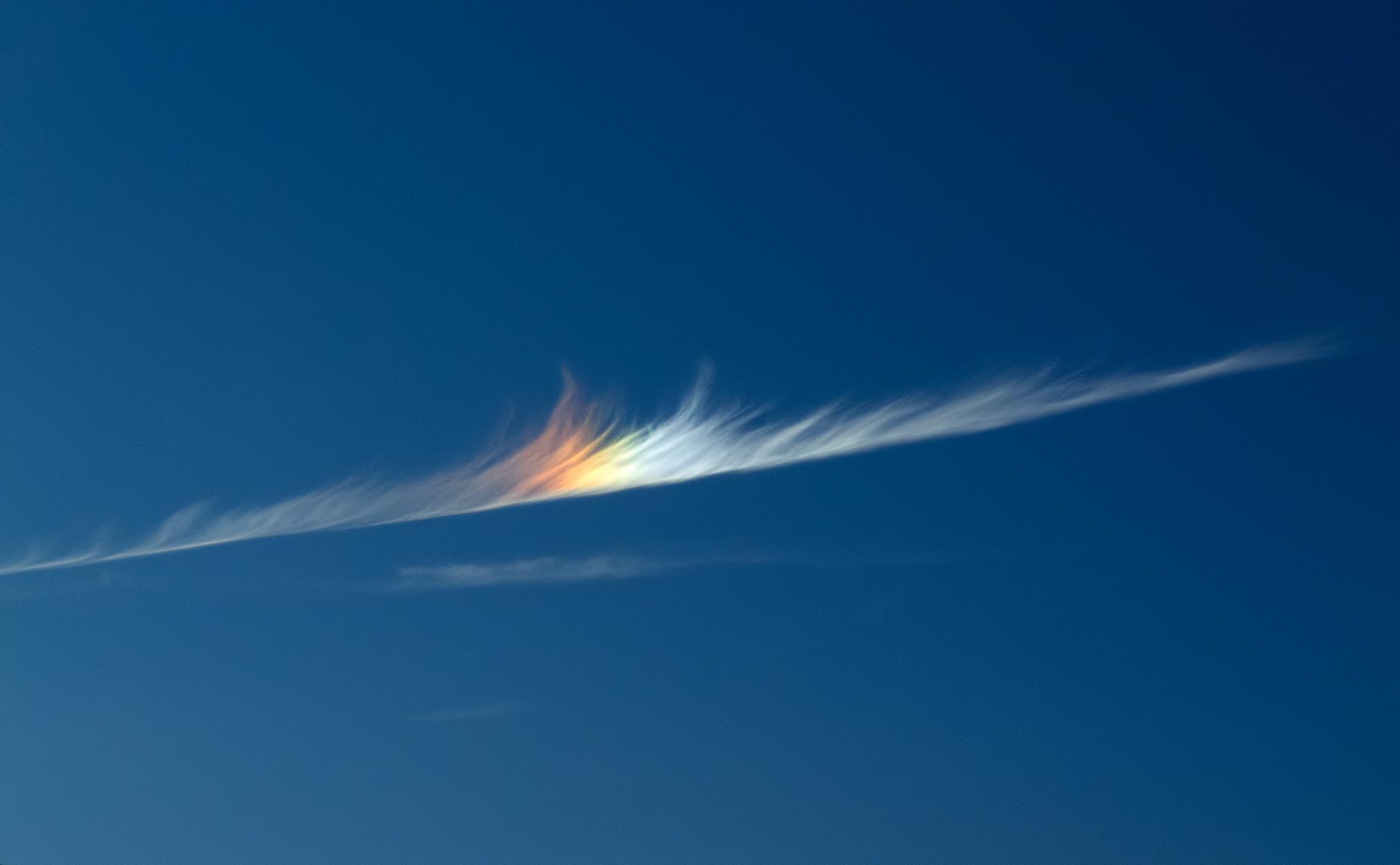Iridescent Cloud in Oneida, New York | Scrolller