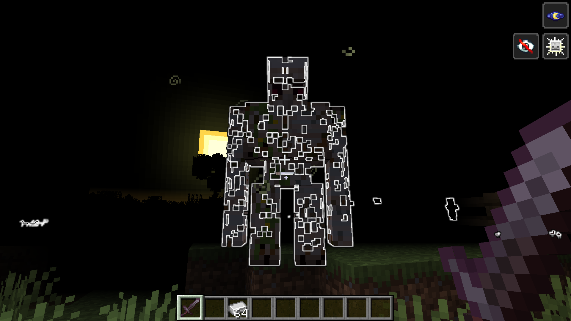 Iron golem with glowing effect | Scrolller