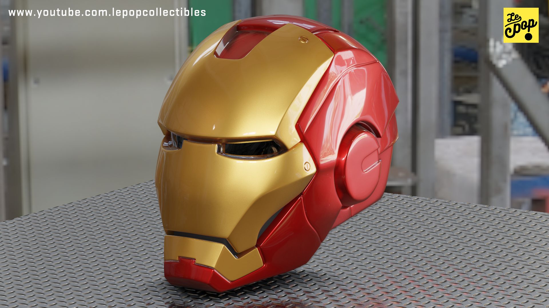 Iron Man Mark III 3D Helmet modeled & colored in Blender | Scrolller