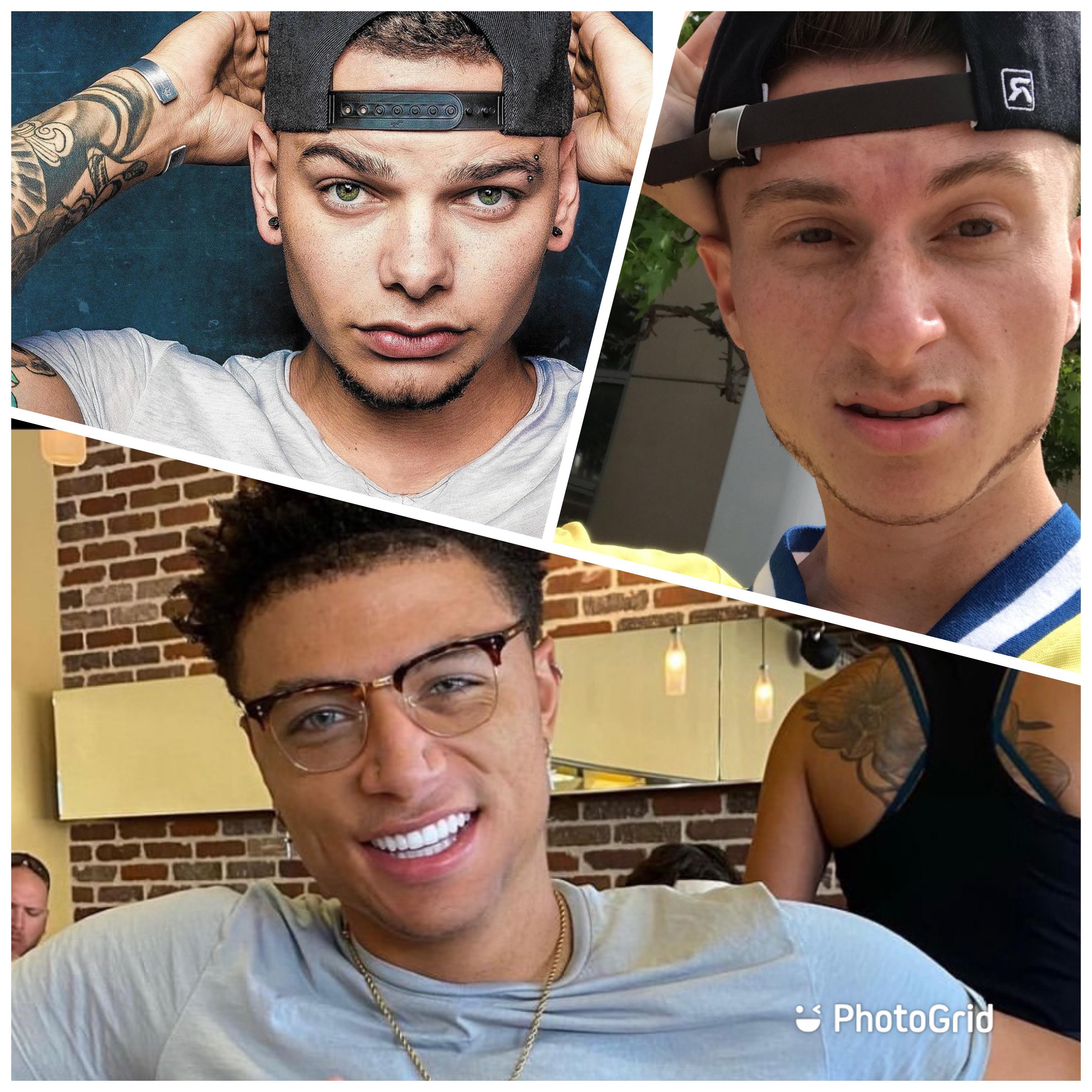 Is it just me or does Chase look like a love child between Kane Brown and Trevor Wallace ...