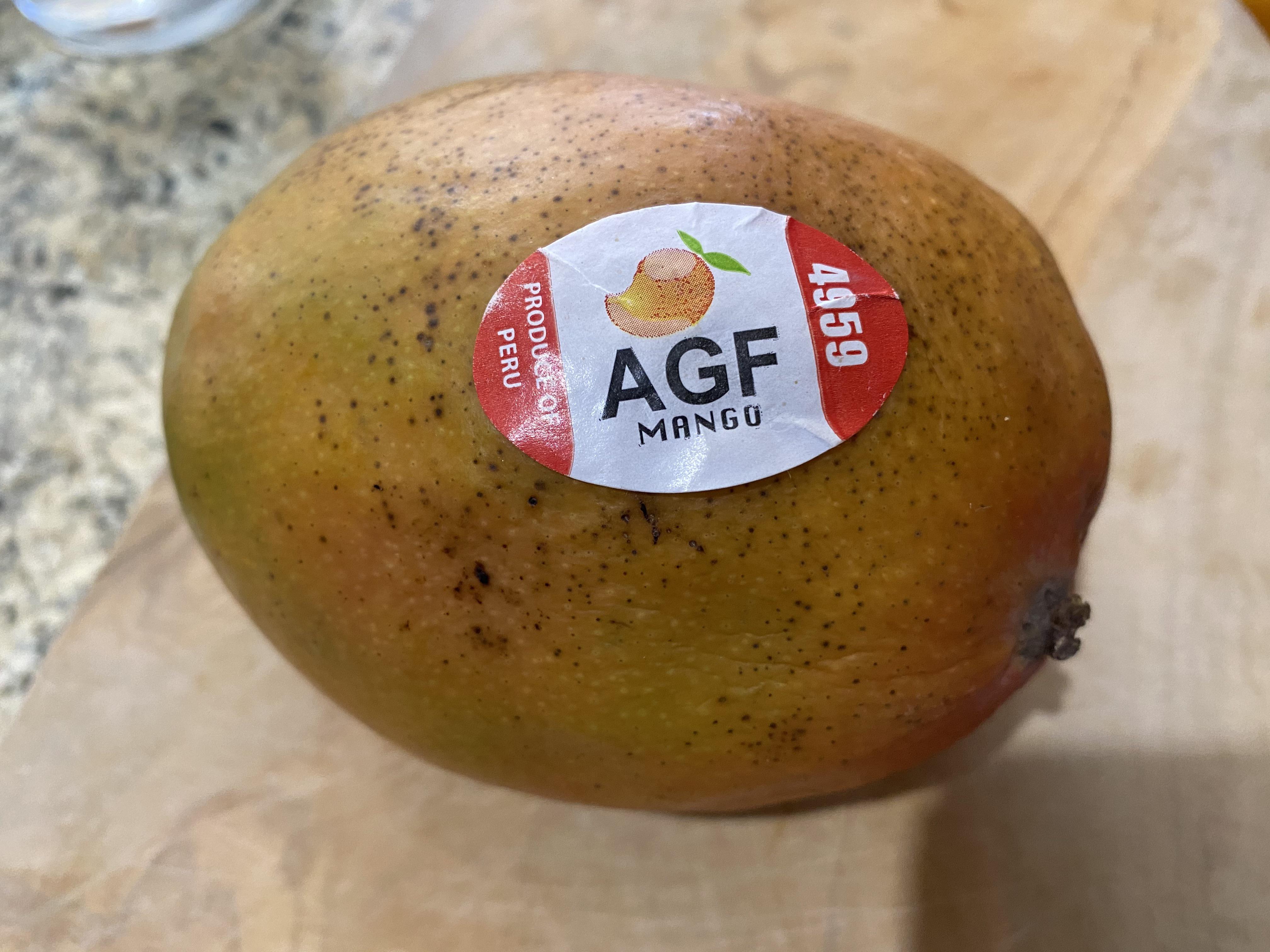 Is my mango over ripe? AGF? | Scrolller