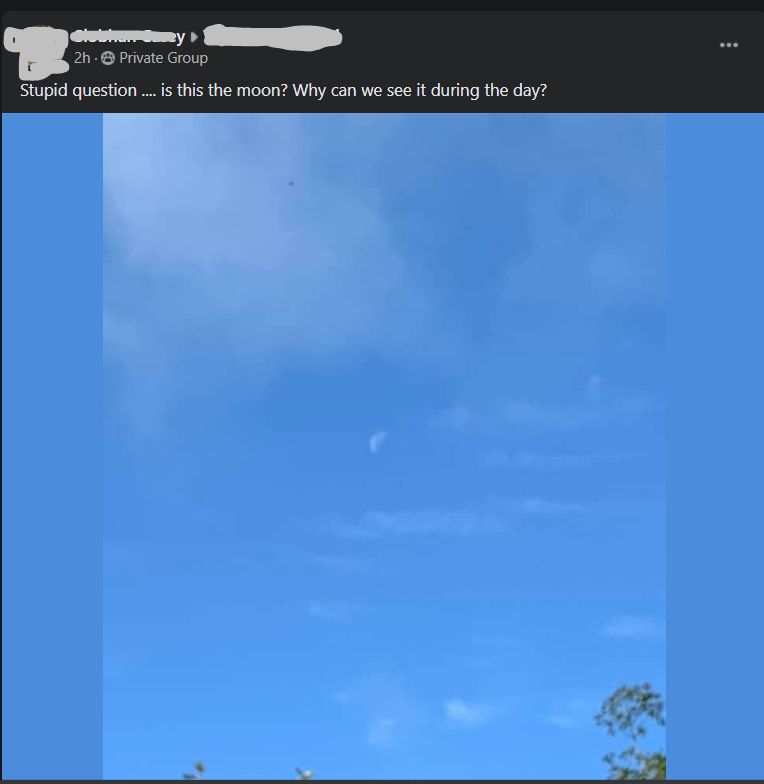 Is that the moon? | Scrolller