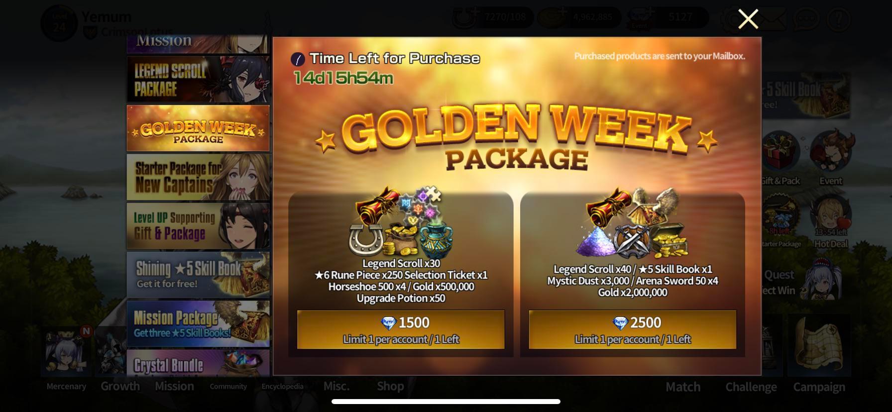 Is the Golden Week Package Worth the Diamonds? | Scrolller