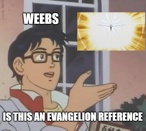 Is this an Evangelion reference | Scrolller
