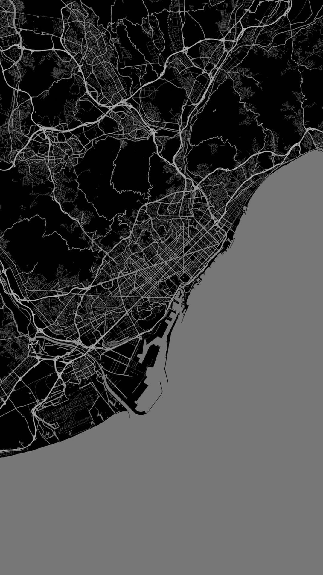 Is this minimalist map of Kampala I generated from https://alvarcarto.com accurate? Can't seem ...