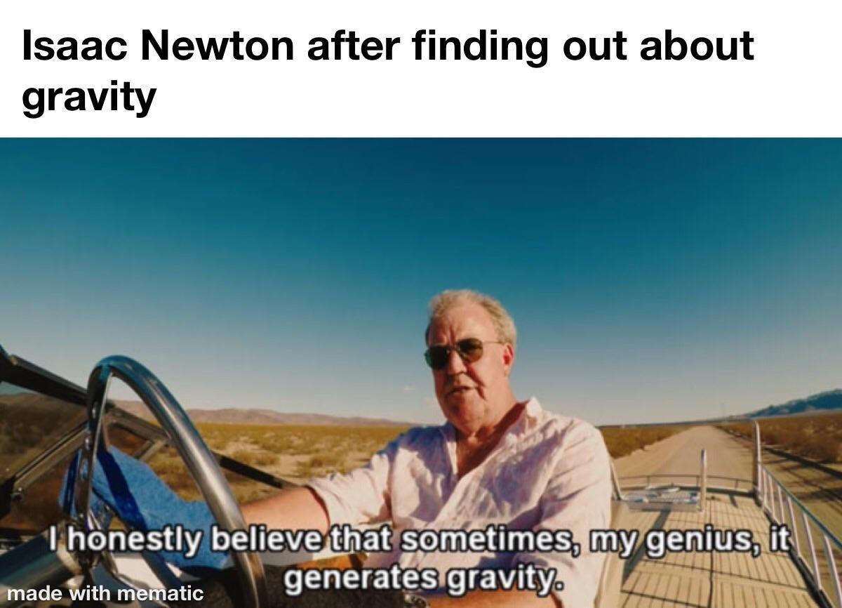 Isaac Newton meme | Scrolller