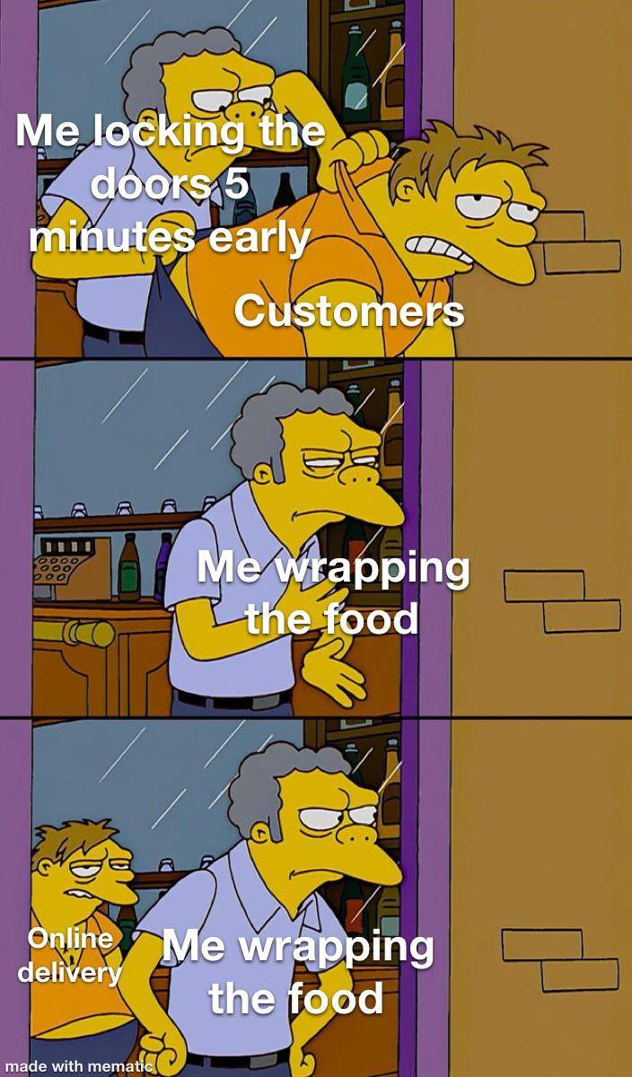 It only happens on the slow days | Scrolller