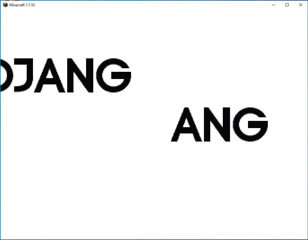 It’s supposed to say “mojang” | Scrolller