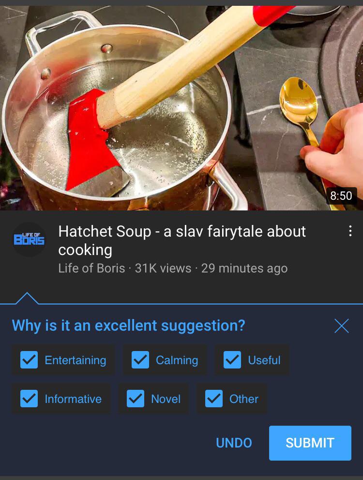 It was a very calming video | Scrolller