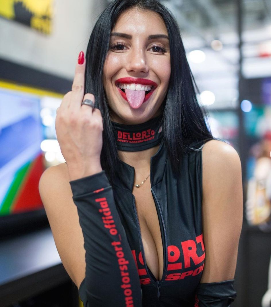 Italian Motorcycle Promo Babes Week - Camilla | Scrolller