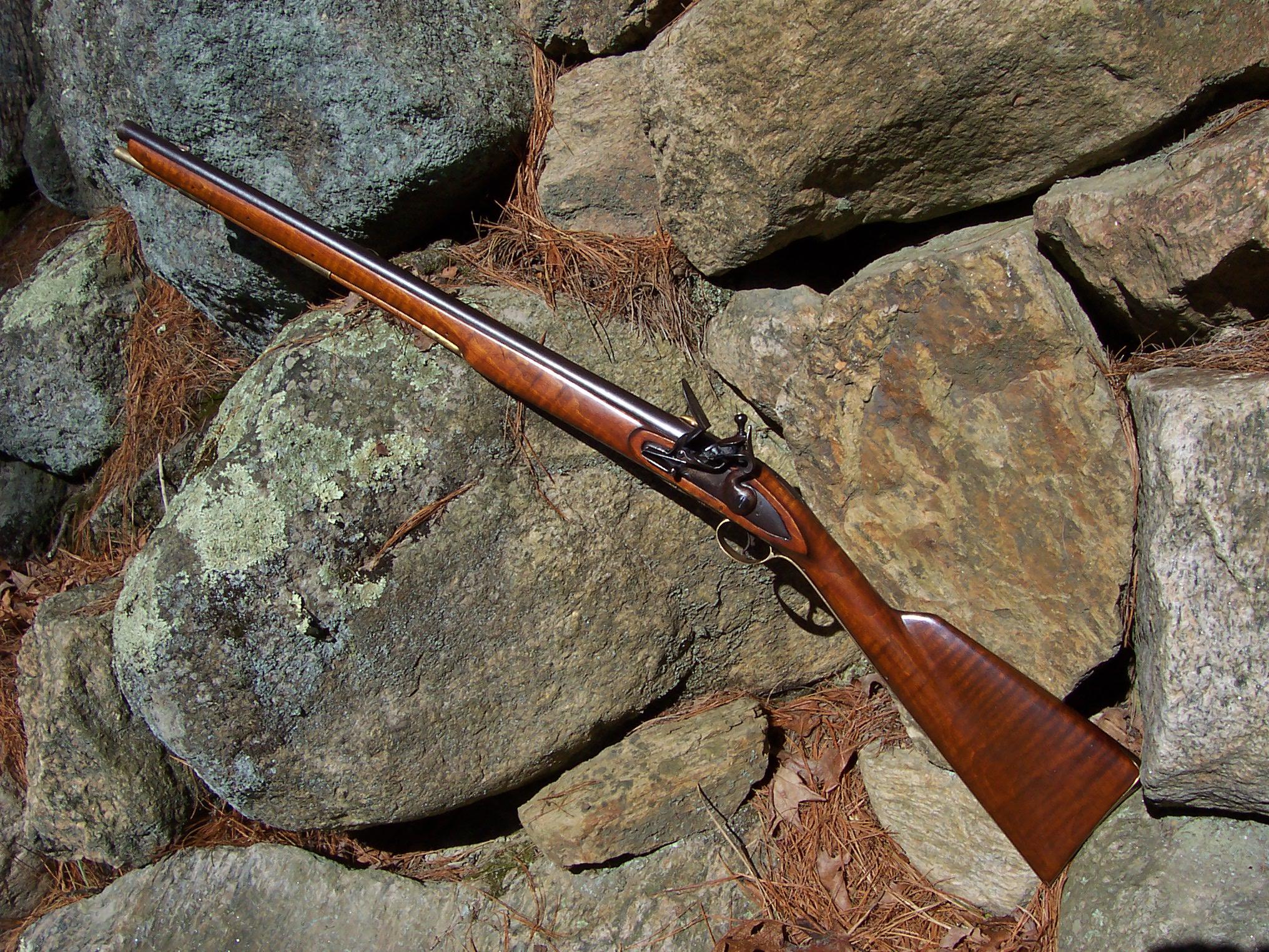 ITAP of a flintlock gun that I made. | Scrolller