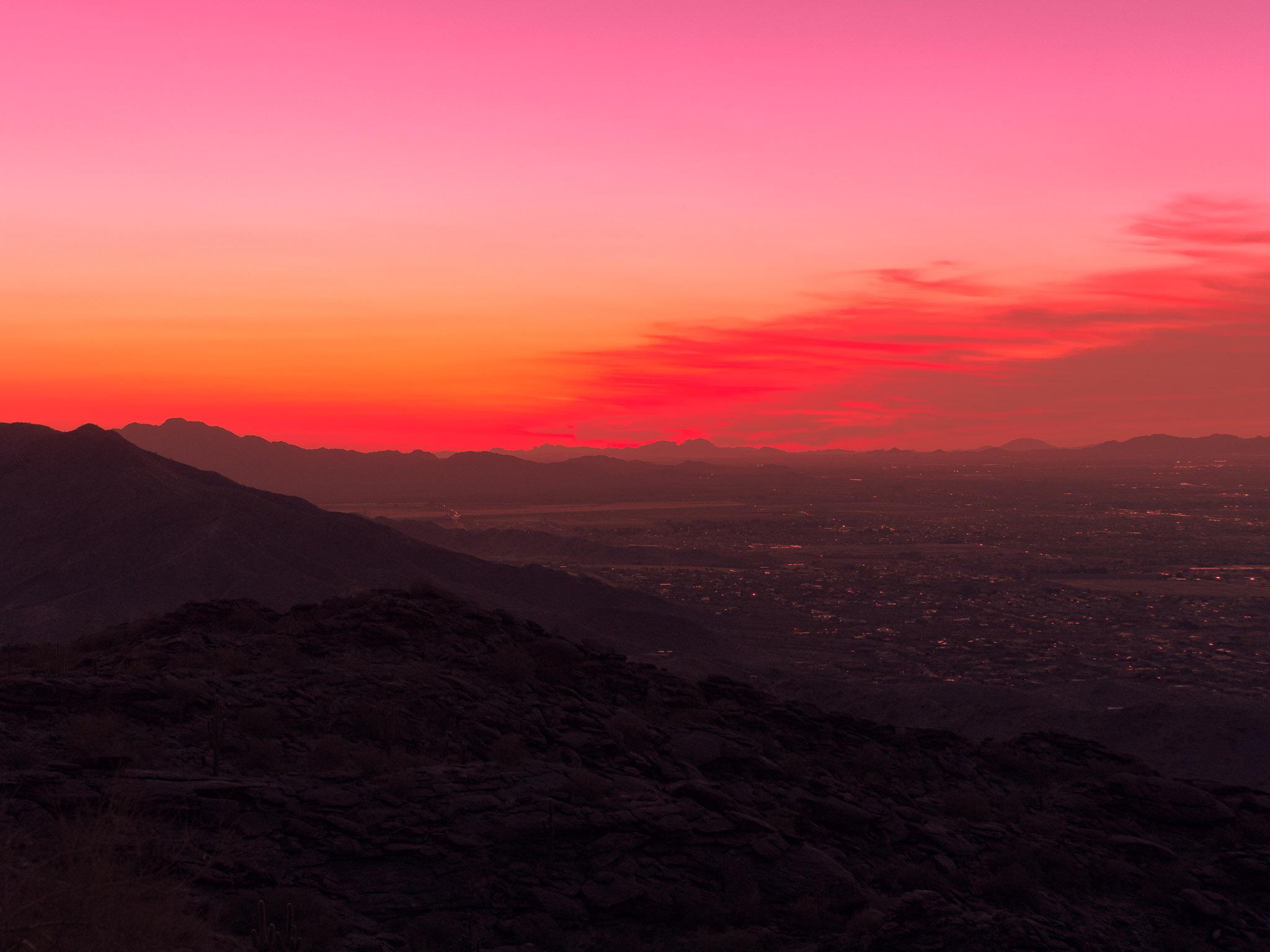 ITAP of a Phoenix sunset. | Scrolller