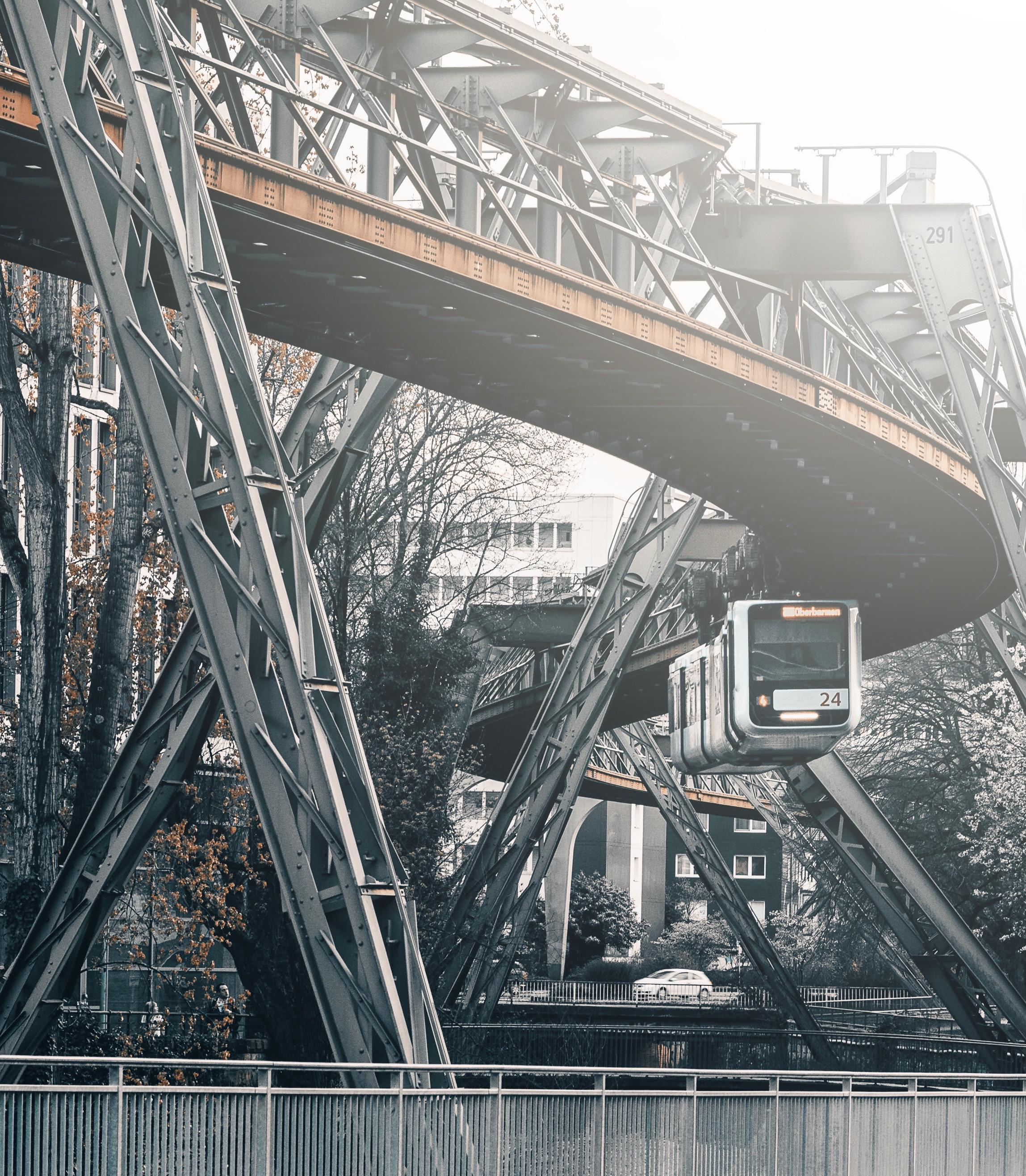 ITAP of hanging train from Wuppertal, Germany | Scrolller