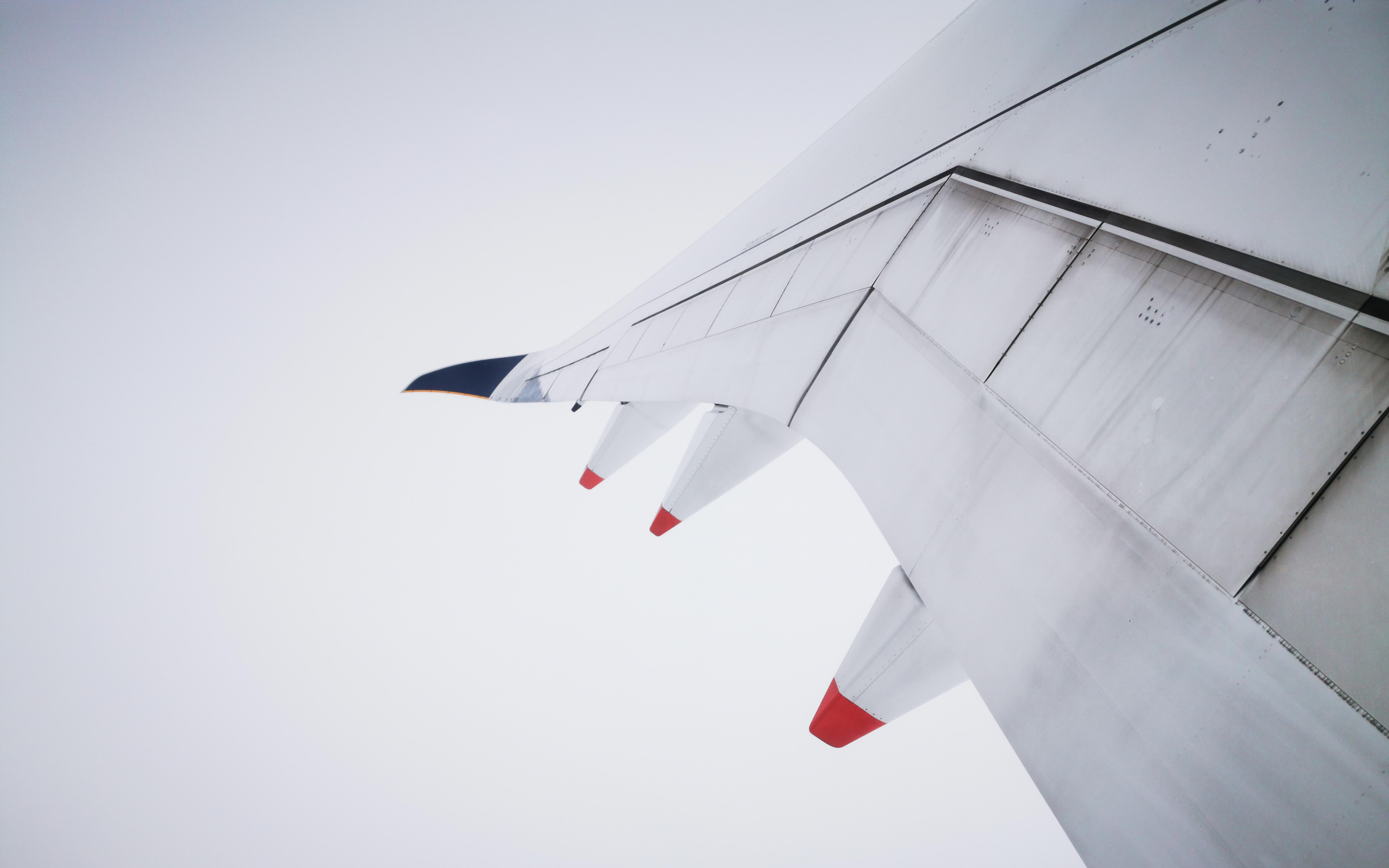 ITAP of wing of an airplane covered in the clouds | Scrolller