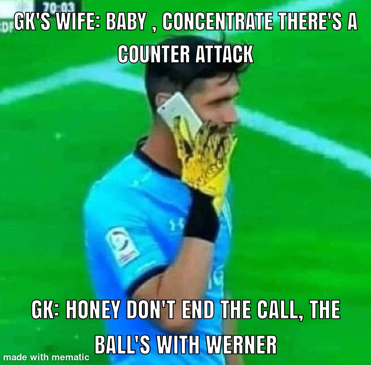 It's a Goalie Call | Scrolller