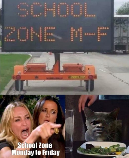 it's a mfing school zone | Scrolller