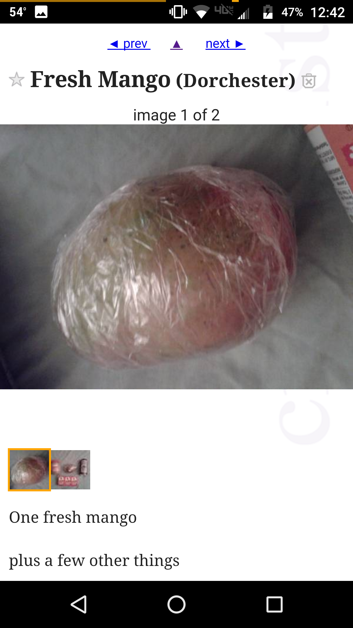 "It's a nice mango" | Scrolller