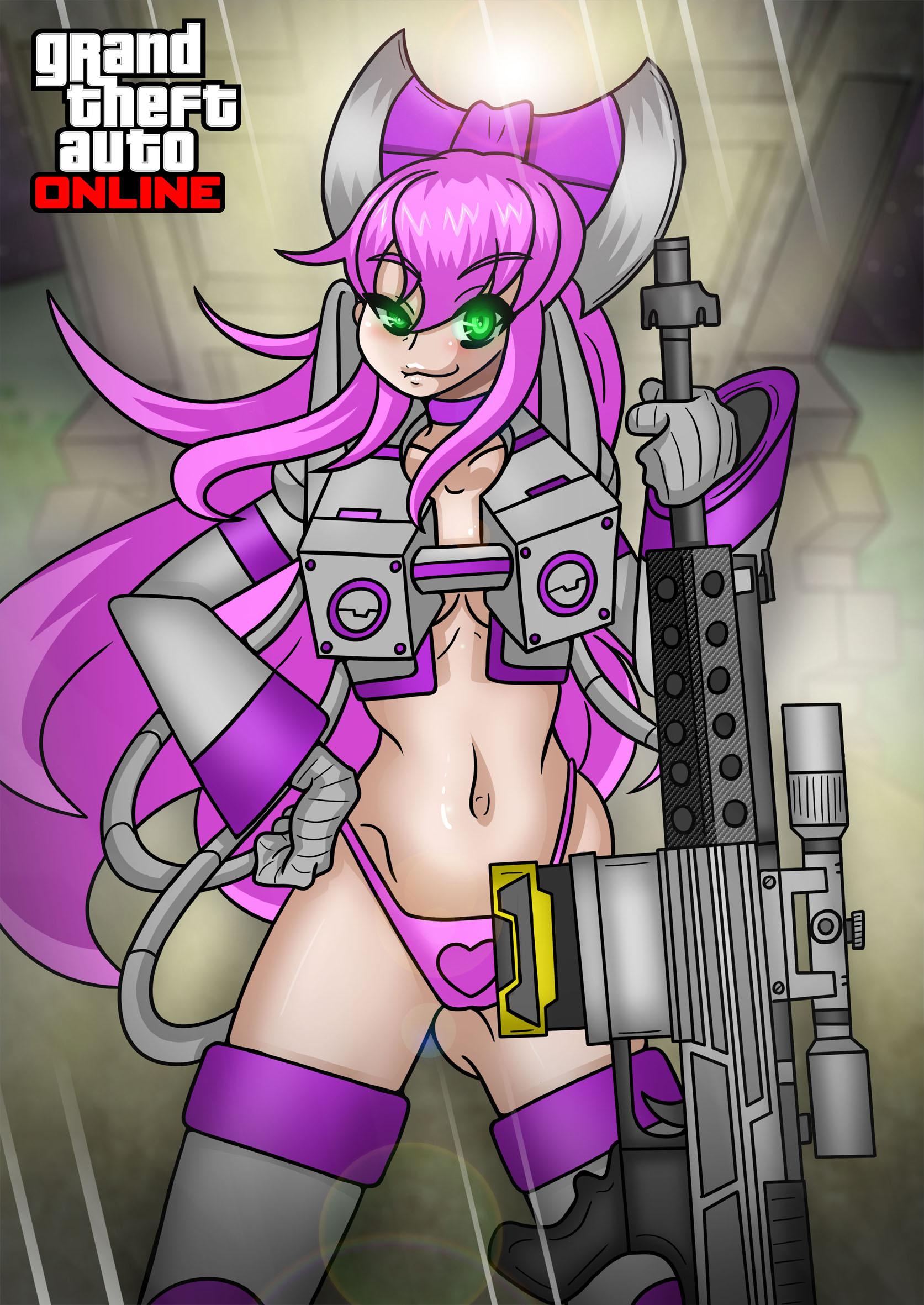 It's a parody but it counts (GTA Princess Robot Bubblegum OC) | Scrolller