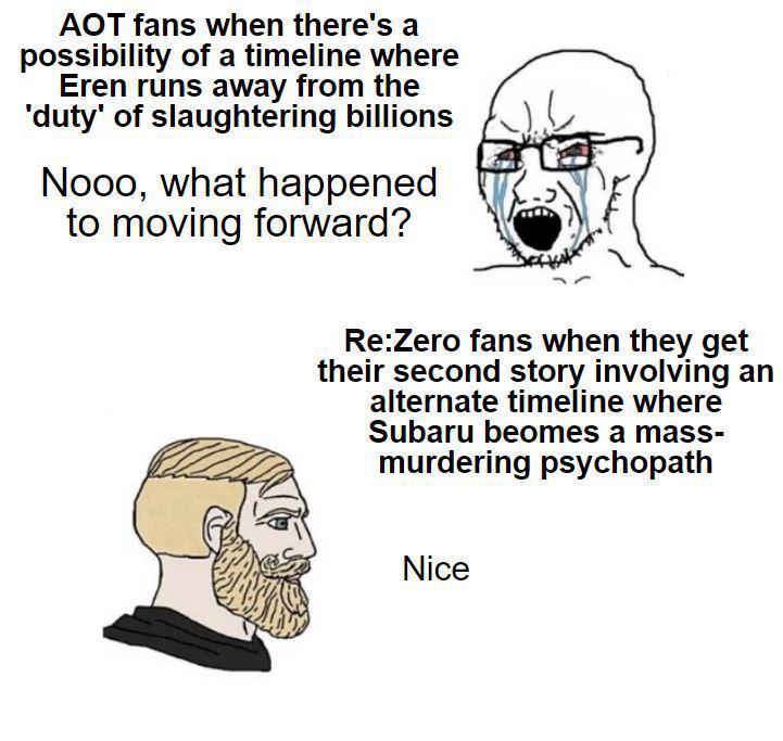 It's called an alternate timeline for a reason | Scrolller