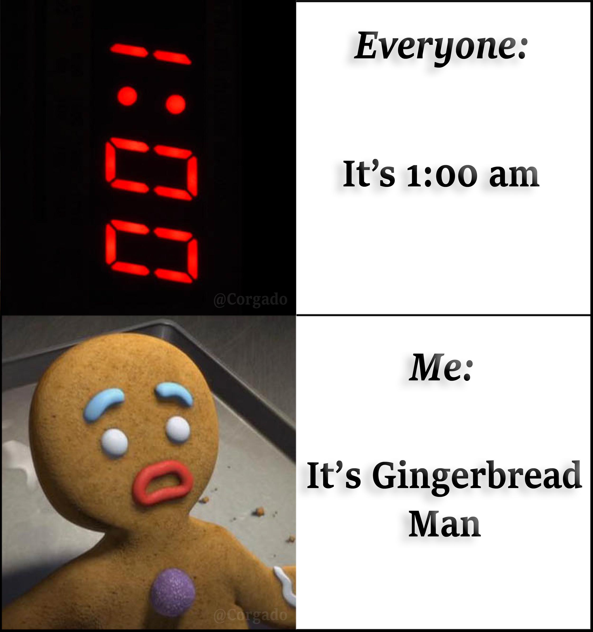 It's Gingerbread Man! | Scrolller