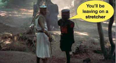 It's just a scratch! | Scrolller