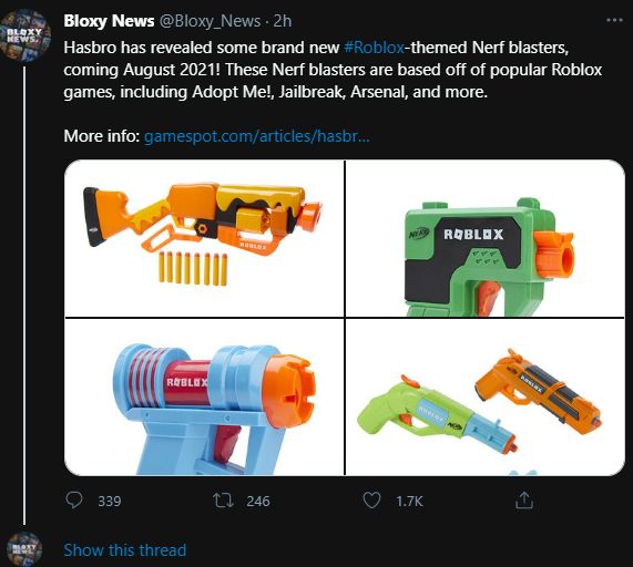 It's Nerf or nothing now boys. | Scrolller