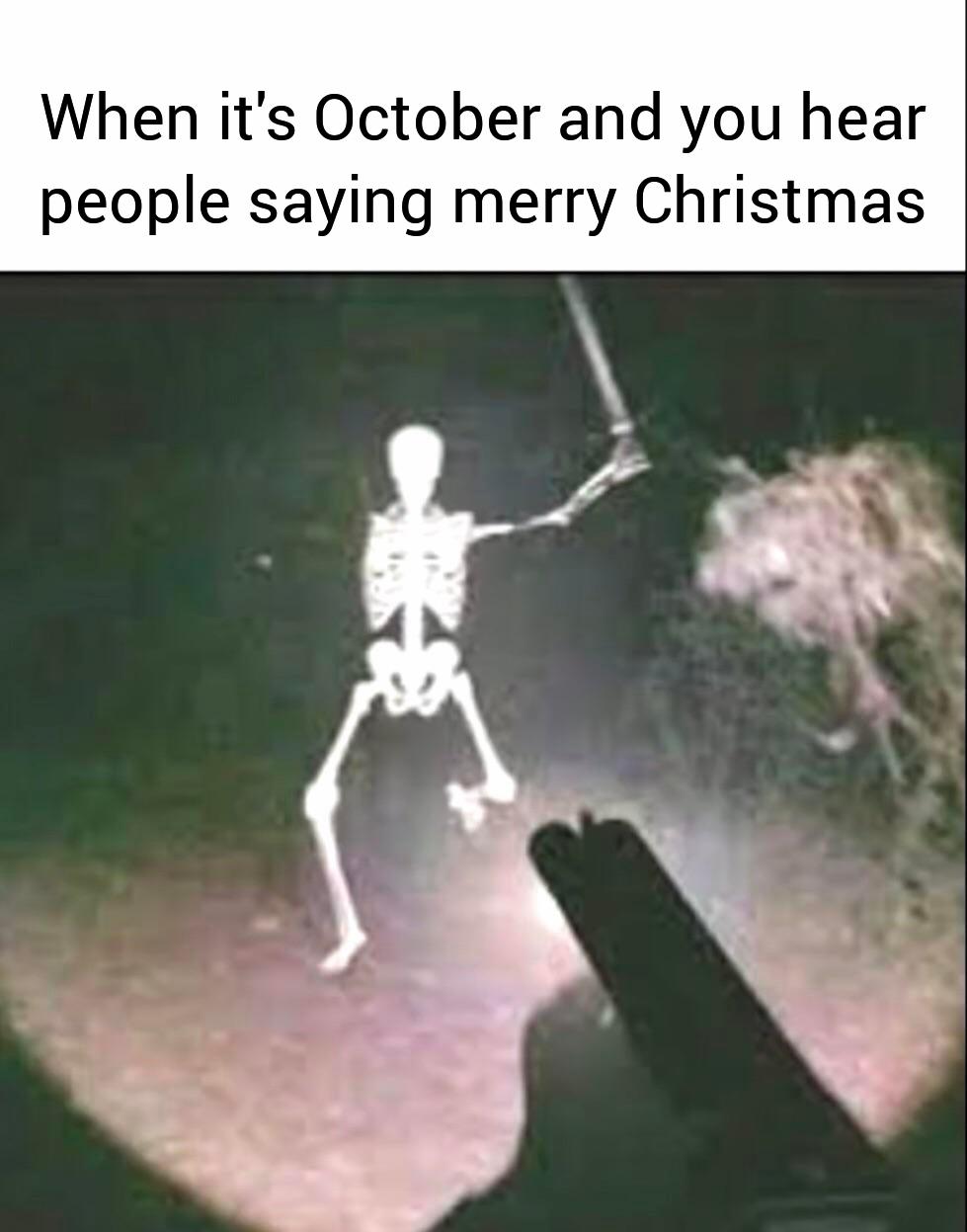 It's only spooktober yet | Scrolller